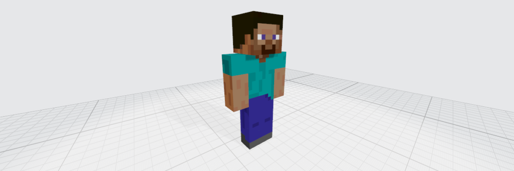 Minecraft Steve – 3D Projects